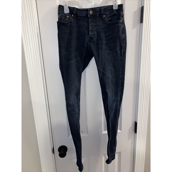Topman | Jeans | Topman Stretch Skinny Black 3r | Poshmark